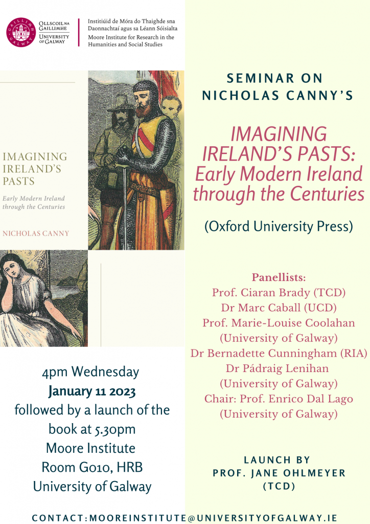 Nicholas Canny poster - Moore Institute